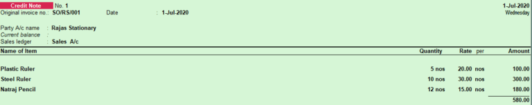 Sales Order in tally prime - myITschools